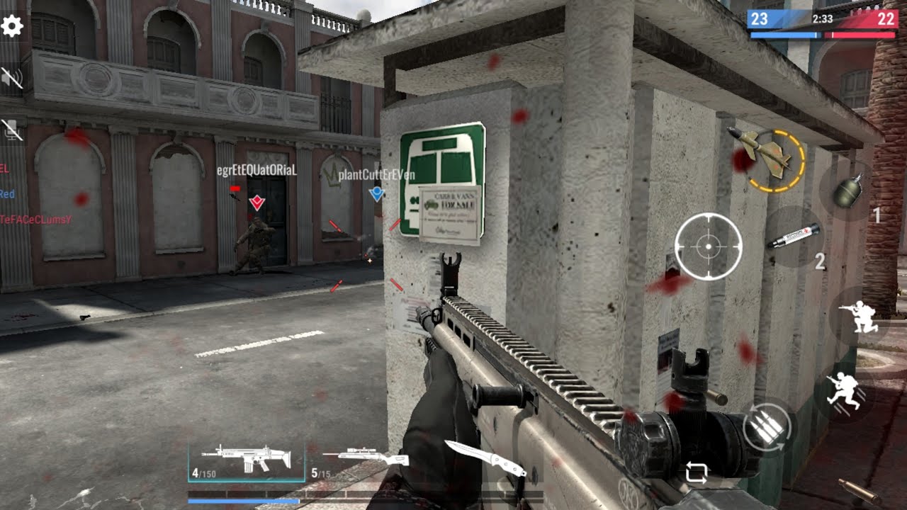Gun Game - Fight With Enemies - Queen Gamer. - YouTube