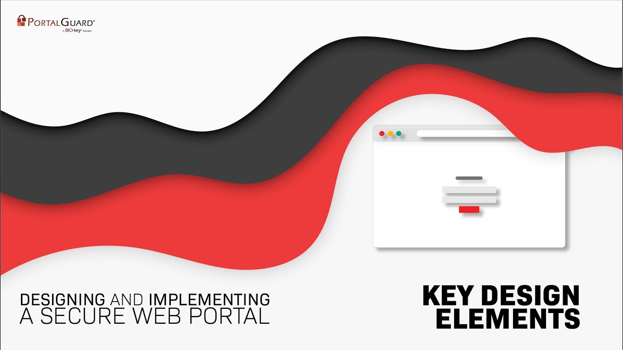 Key Design Elements of a Secure Web Portal - YouTube