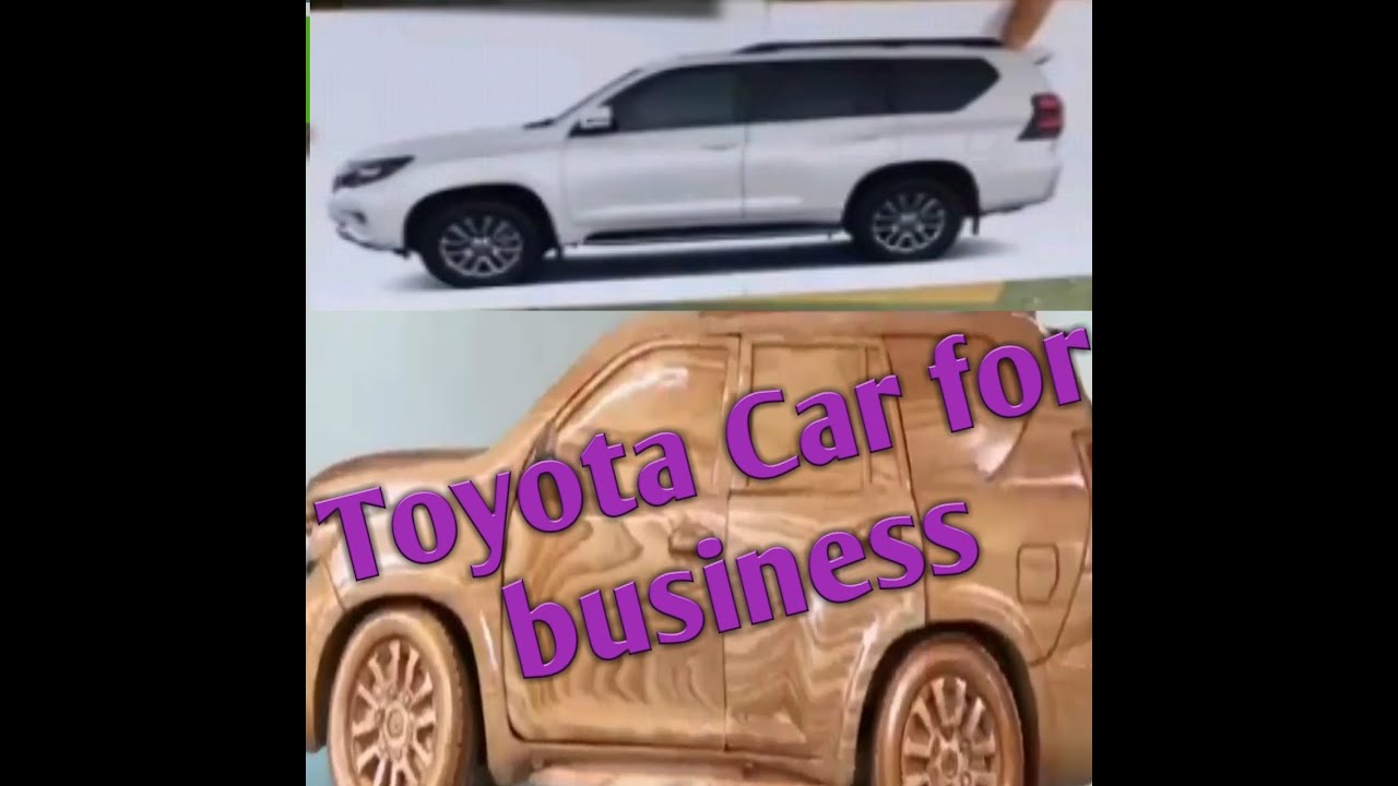 How to make Wooden Toyota Car for business. it is good for children to ...