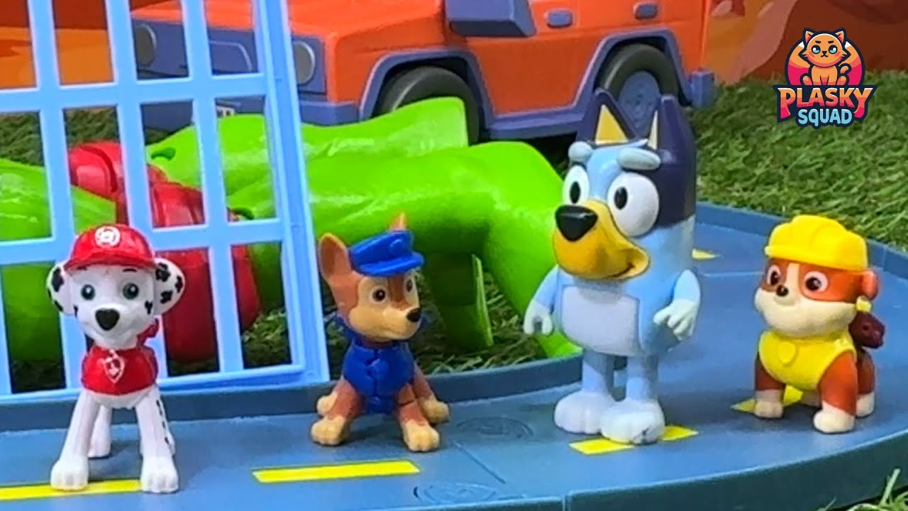 Paw Patrol vs. Bluey: Ultimate Ninja Turtle Rescue! - YouTube