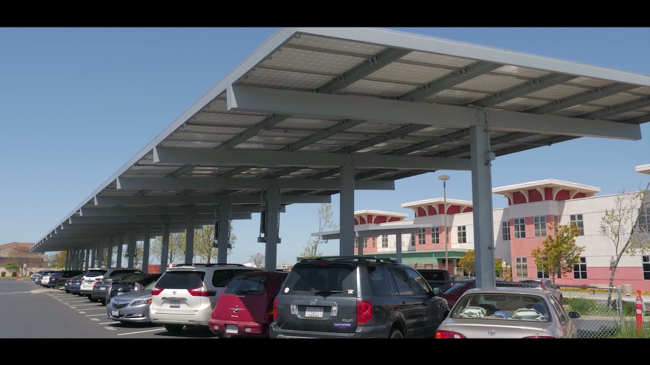 Baja Carports - Delaine Eastin Elementary School Teachers Park Solar ...