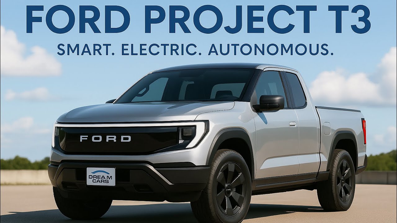 Ford Project T3 – The Electric Truck That Thinks for Itself ⚡🚛 - YouTube