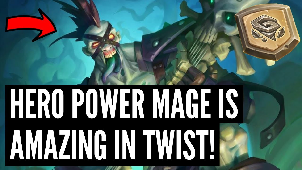 I LOVE THIS DECK! Hero Power Mage is back and BETTER than EVER in TWIST ...