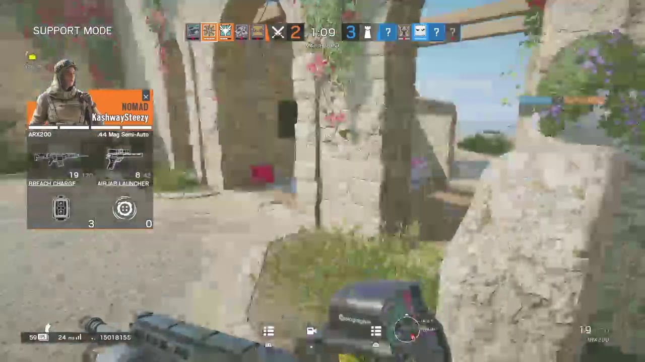 Playing siege :] on the alt account - YouTube