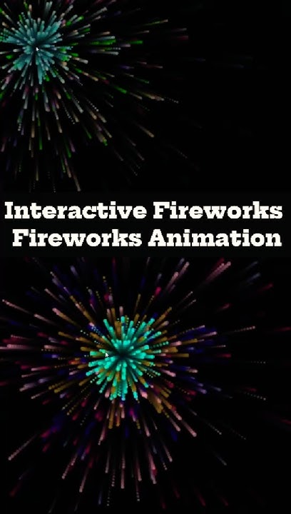 Interactive Javascript Fireworks Animation Javascriptdev Javascriptdeveloper Coding