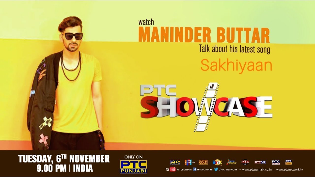 MANINDER BUTTAR I PTC SHOWCASE I FULL EPISODE I PTC PUNJABI - YouTube