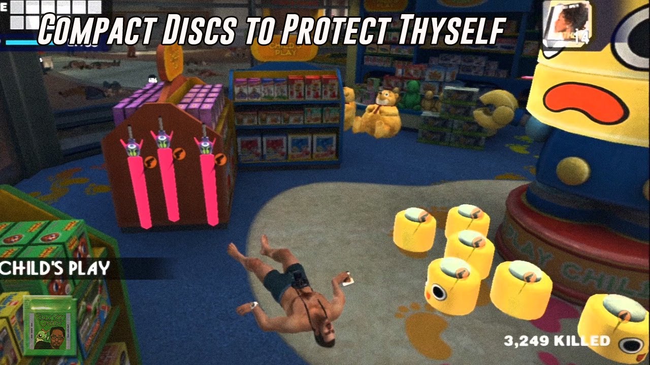 Dead Rising (Steam) - Compact Discs to Protect Thyself - YouTube