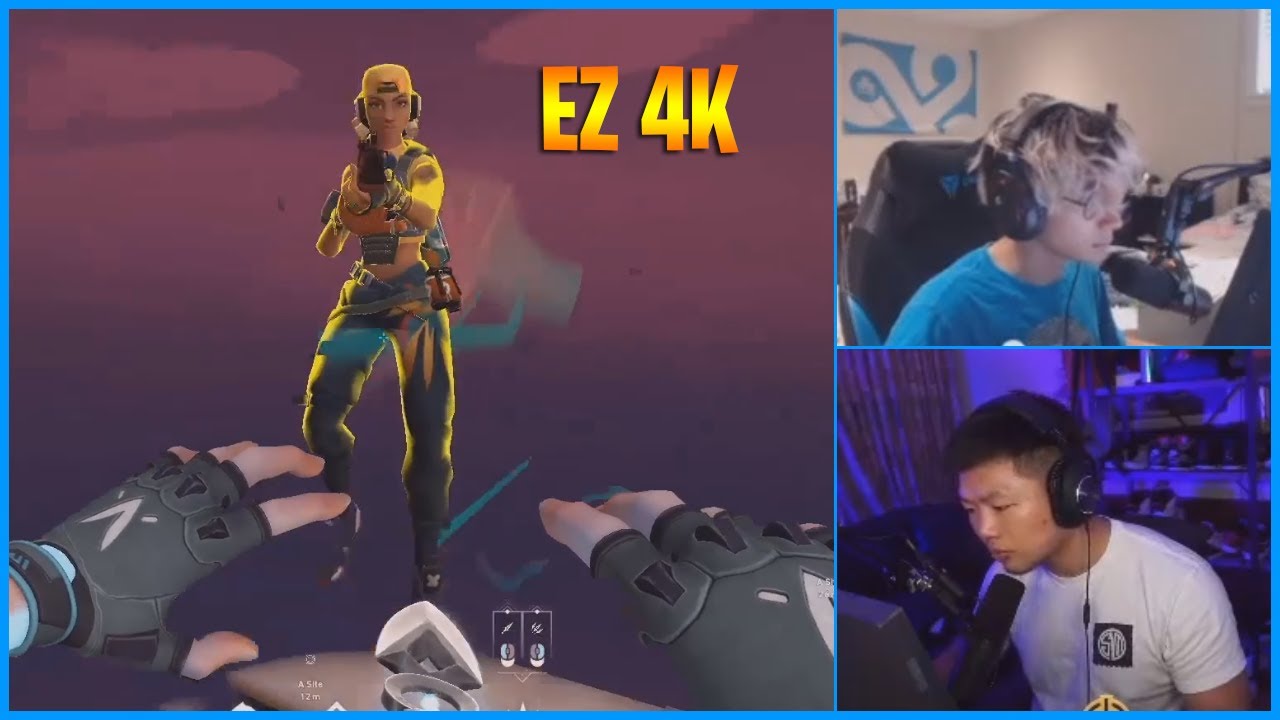 Tenz EZ 4K...Valorant Funny & Best Moments Ep 155 - YouTube