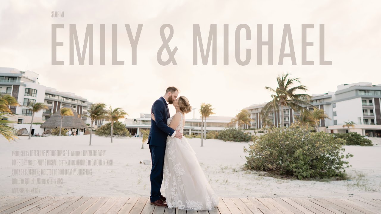 Majestic Elegance Costa Mujeres. Emily + Michael - YouTube