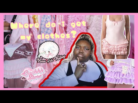 Where i get my clothes from 🌸 (plus size fashion, softcore, kawaii fashion, alt-fashion etc)