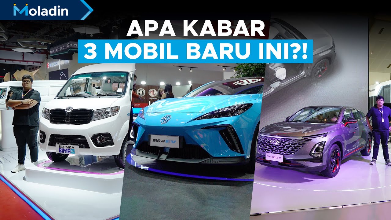 Review 3 Mobil Esemka Bima, MG 4 EV, Chery Omoda 5 | Moladin - YouTube