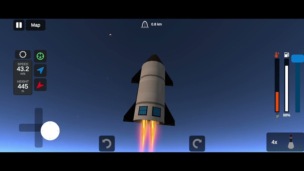 Made a starship on ellipse rocket simulator! - YouTube