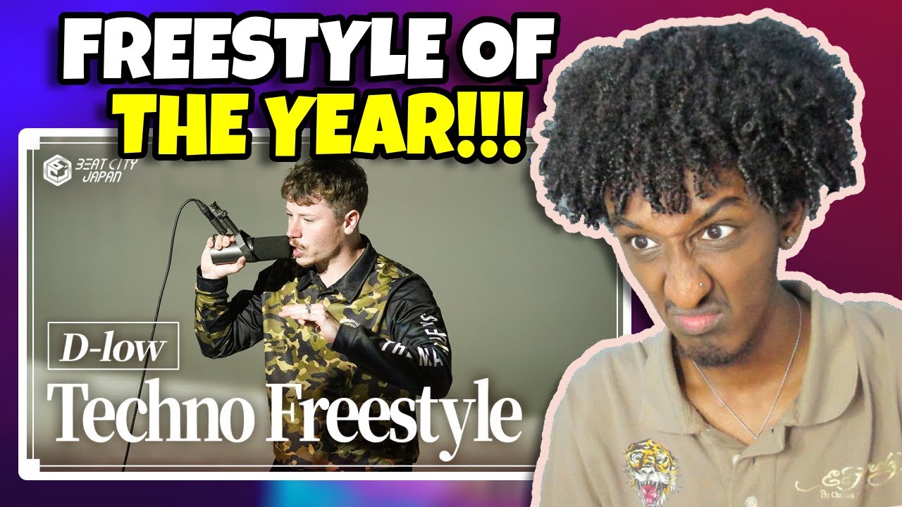 Yolow Reacts | D-low - Techno Freestyle【Presented by BeRec × Beatcity ...