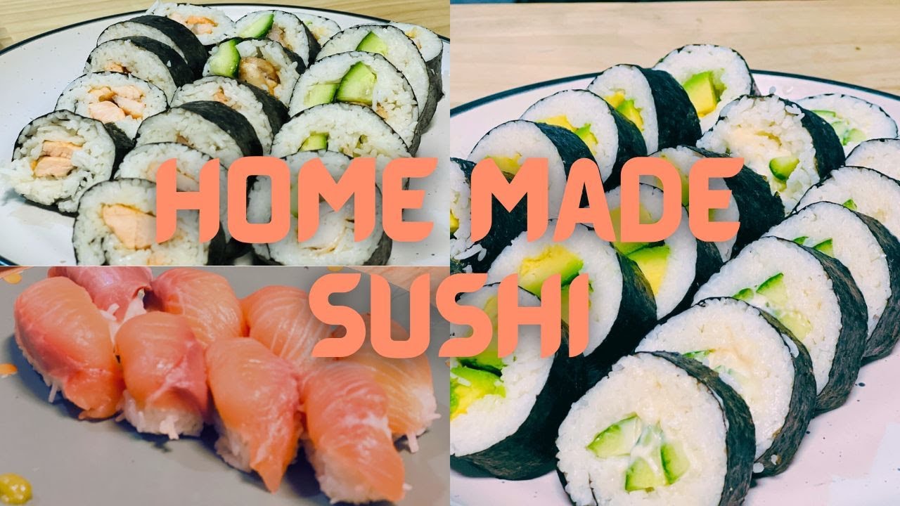 Japanese Sushi || Home made || Foodvlog1 - YouTube