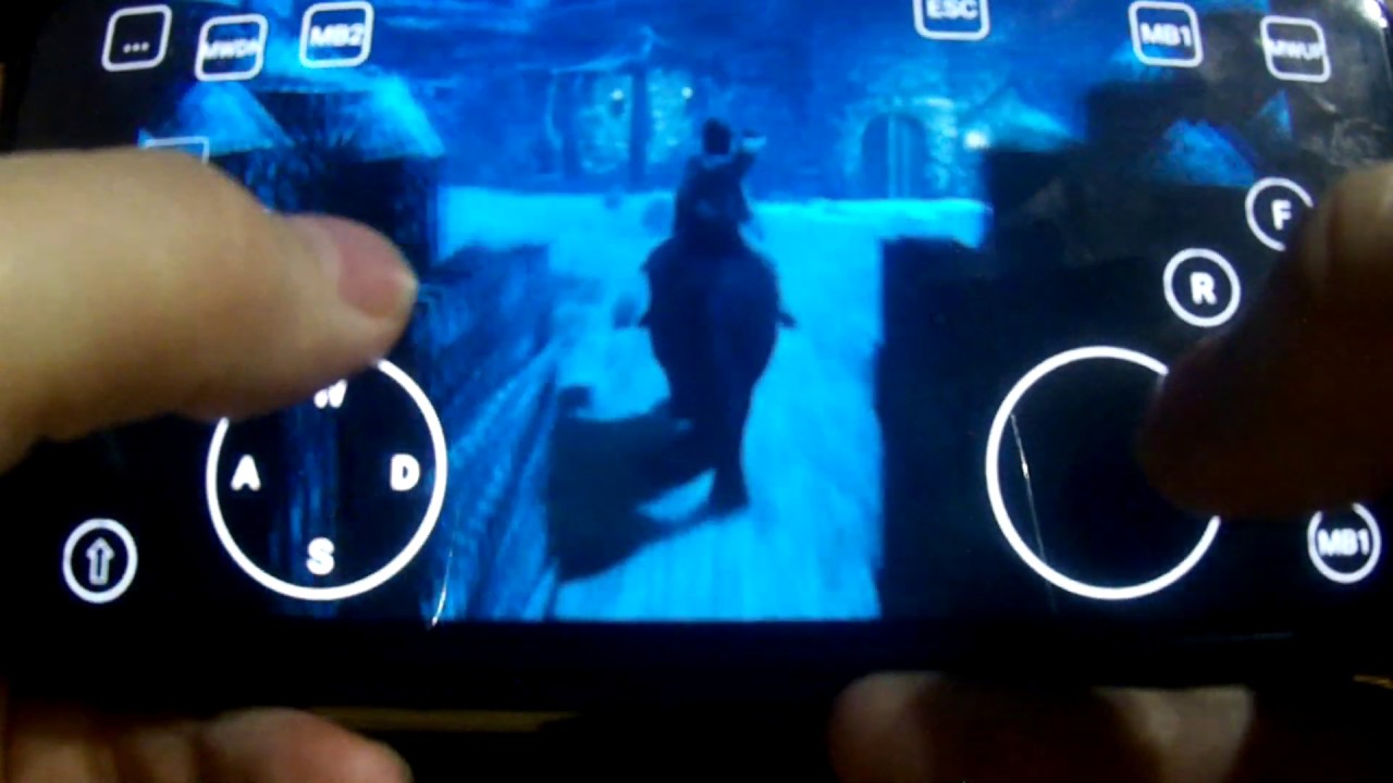 ПолноценныйThe Elder Scrolls V: Skyrim на Android 8.1 - YouTube