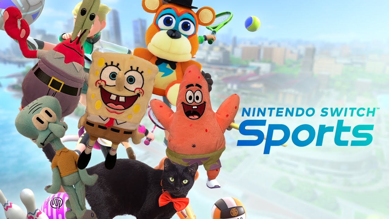 The Nintendo Switch Sports Competition! (SpongeBob Plush Original ...