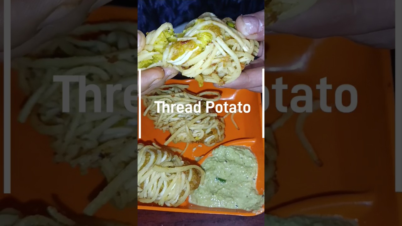 Breakfast Special Thread Potato Recipe #threadpotato, #threadaloorecipe ...