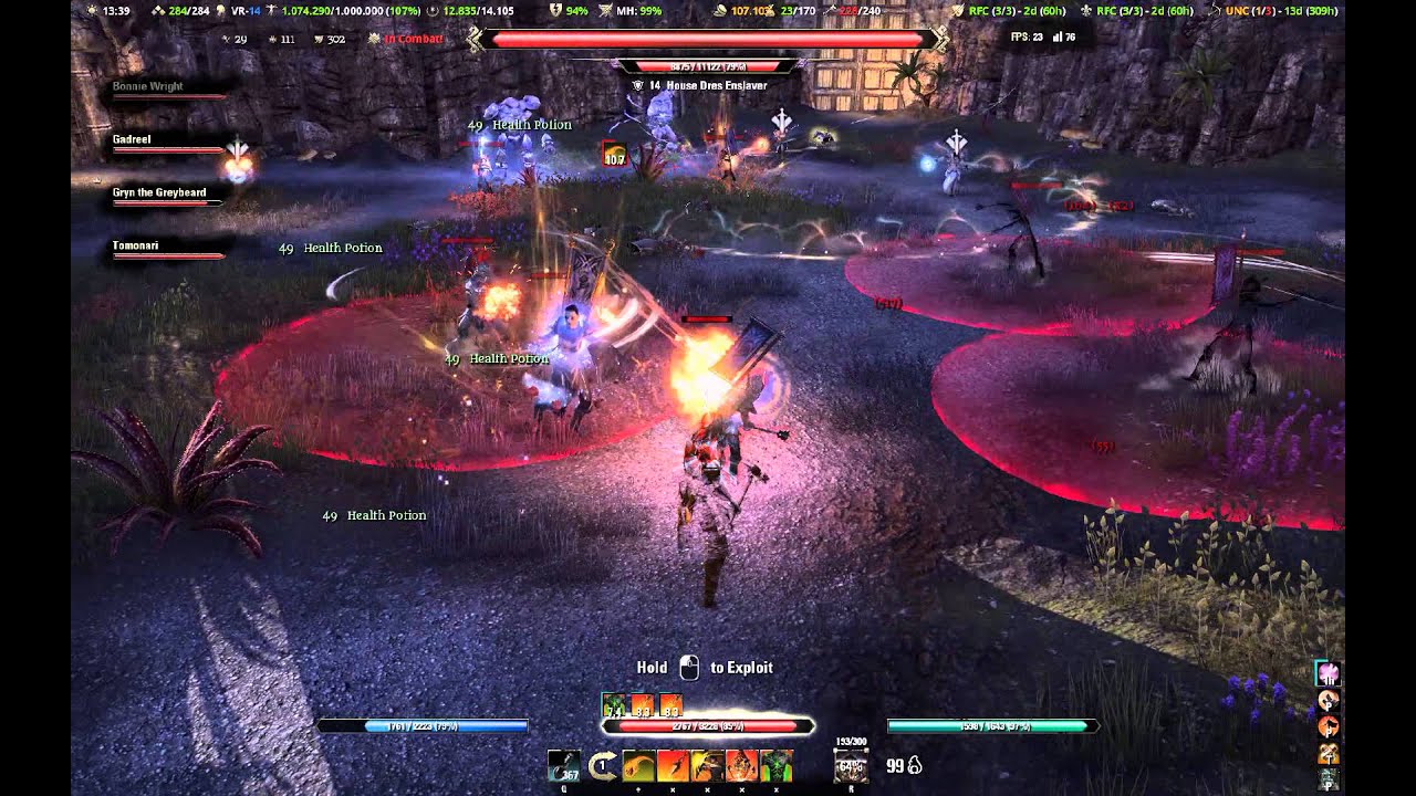 Elder Scrolls Online (ESO) - Dragonstar Arena Veteran (DSA HM) - 4 ...