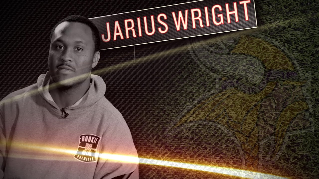 Jarius Wright Interview - Vikings Rookie WR - YouTube