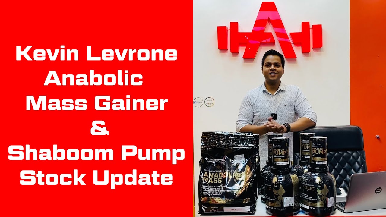 Kevin Levrone Anabolic Mass Gainer and Shaboom Pump Stock Update | Apex ...
