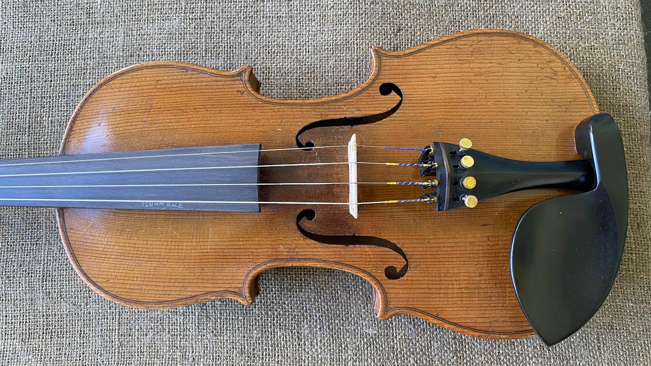 SOLD Old Violin #803 MONSTER Toned old German fiddle with Power and ...
