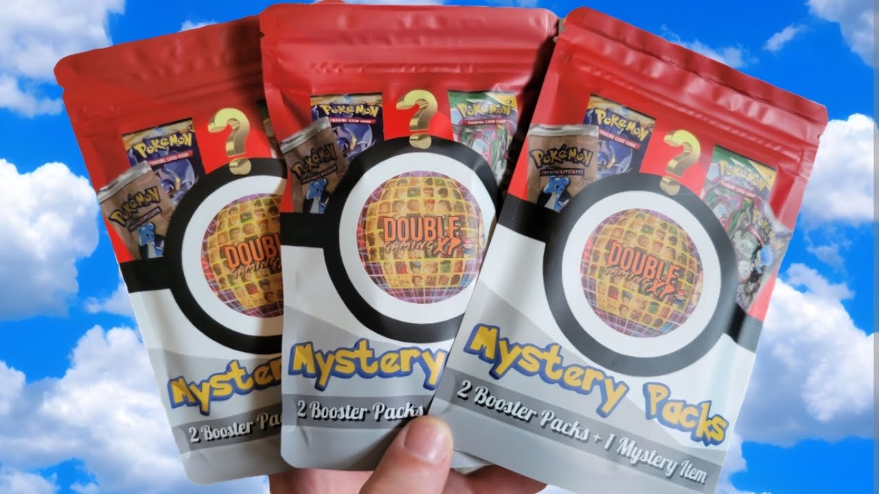 Opening Pokémon Mystery Packs from Ebay! - YouTube