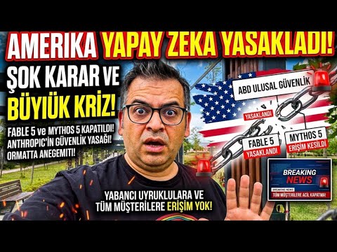 ABD'den Yapay Zekaya Ağır Darbe! En Güçlü Modeller Acilen Kapatıldı!