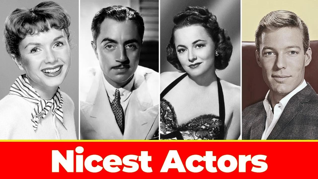 The Nicest Actors In Golden Age Of Hollywood - YouTube