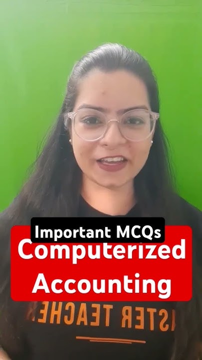 Important MCQs of Computerized Accounting | Accountancy |CUET 2024 - YouTube