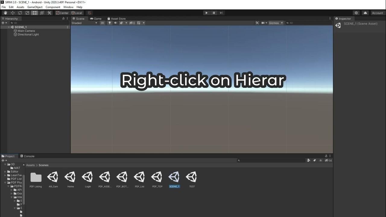 How To Setup A Canvas Unity3d Tutorial Youtube