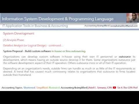 Chapter 11 Part 2 Information System Development and Programming ...