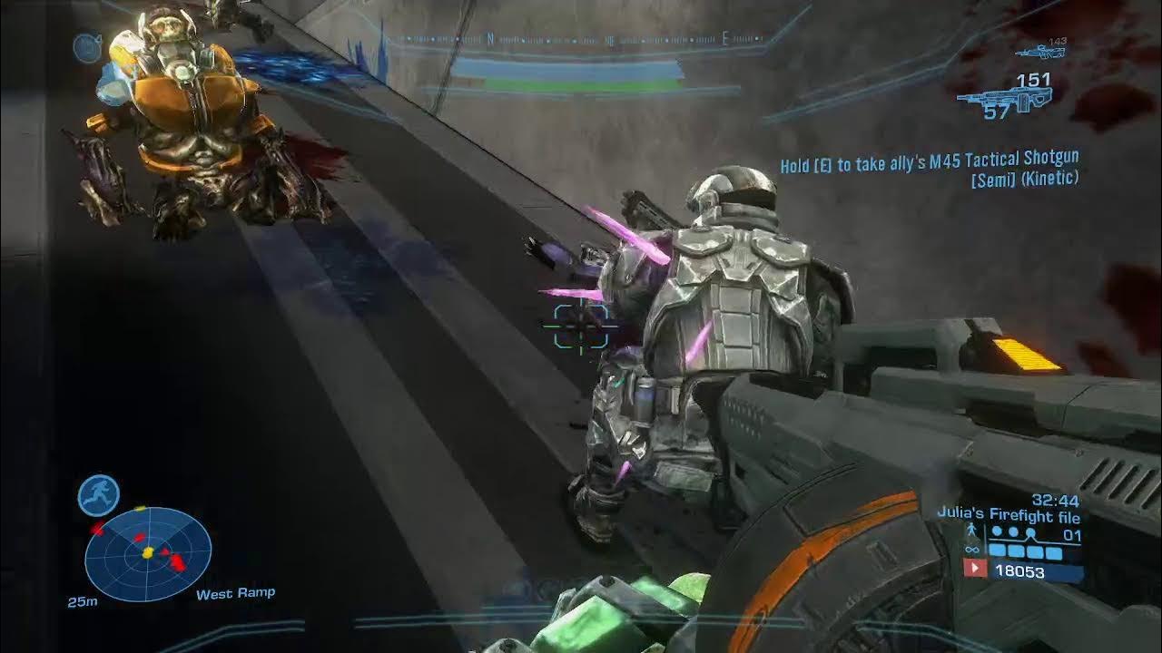 Halo Reach Mythic Firefight Overhaul mod gameplay stream - YouTube
