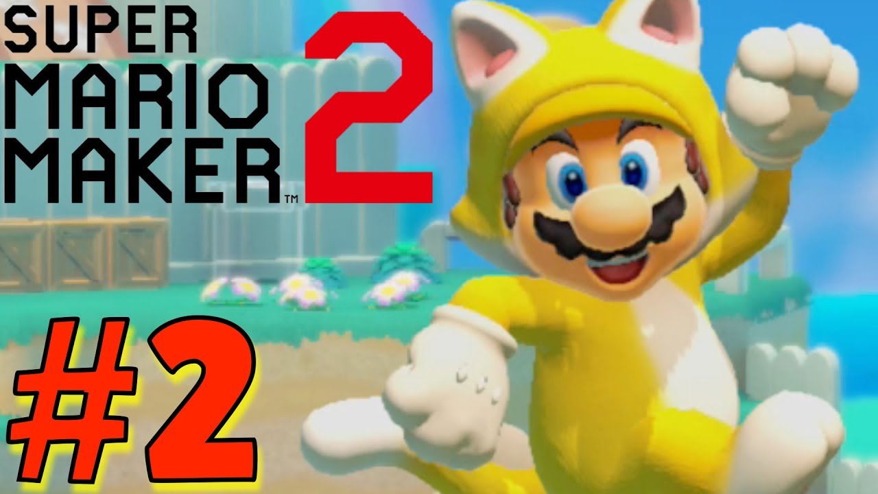 Super Mario Maker 2 - Awesome, Funny, Frustrating Courses #2 - YouTube