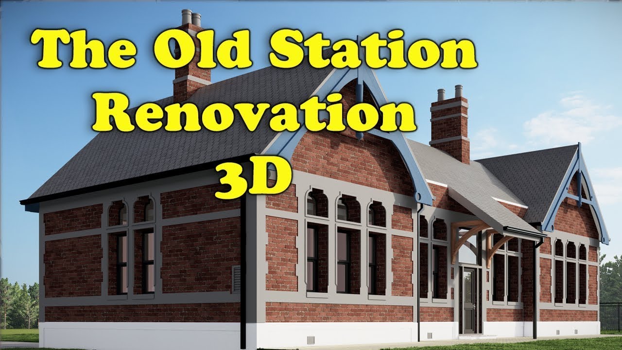 The Old Station Building Renovation What Have We Done! - YouTube