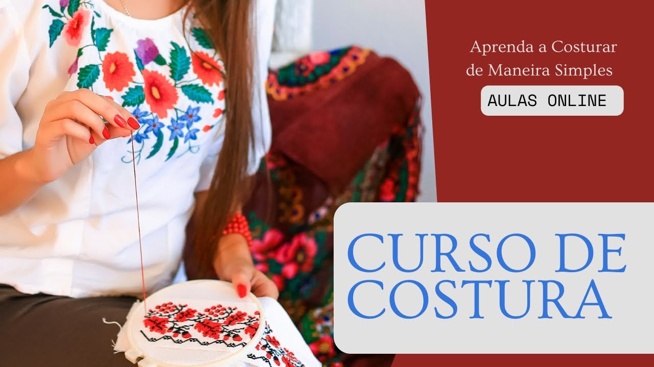 Curso de Costura - Curso de Costura Para Principiantes ‐ Curso Corte e ...