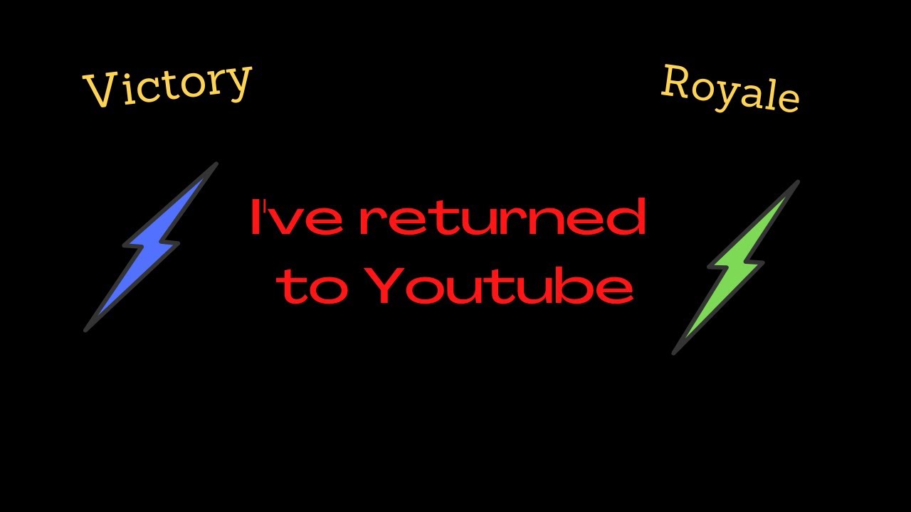 I've returned to YouTube! - YouTube