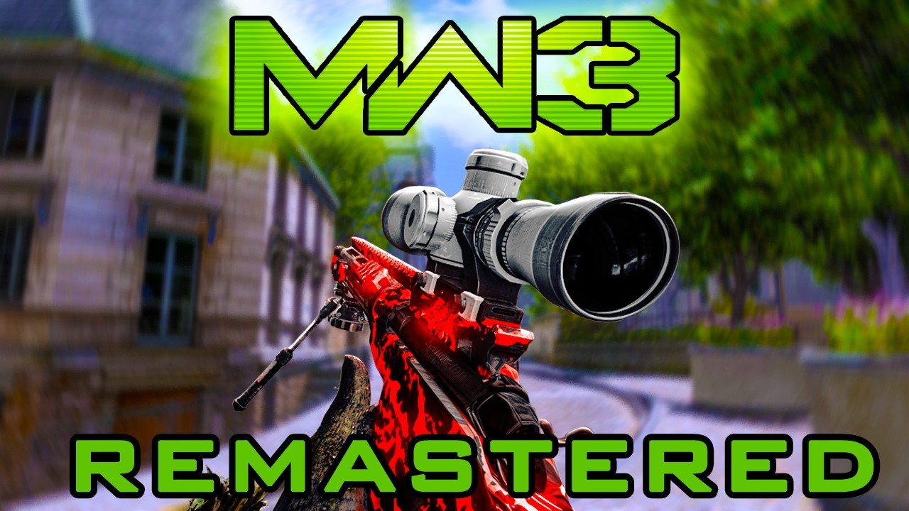 MW3 REMASTERED is SO MUCH FUN! - YouTube