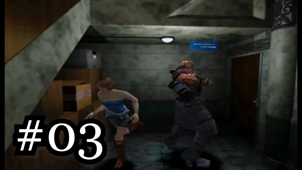 Resident Evil 3: Nemesis Walkthrough Part 3 *Raccon Police Departament ...