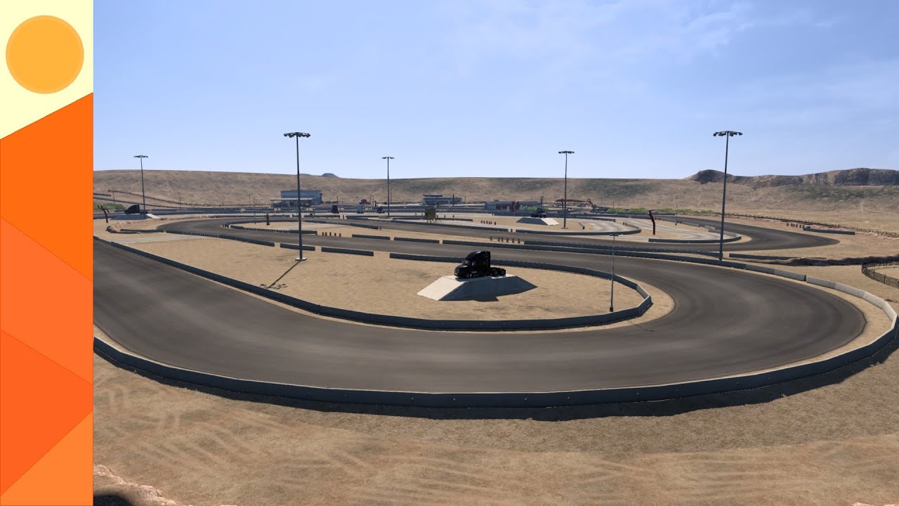Trucking In The Sun+ : Racetrack shenanigans (ATS) | 30/01/2024 - YouTube