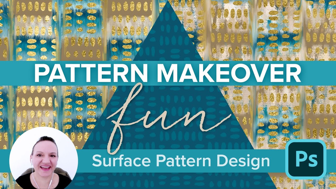How to completely transform a simple pattern with multi-color Photoshop ...