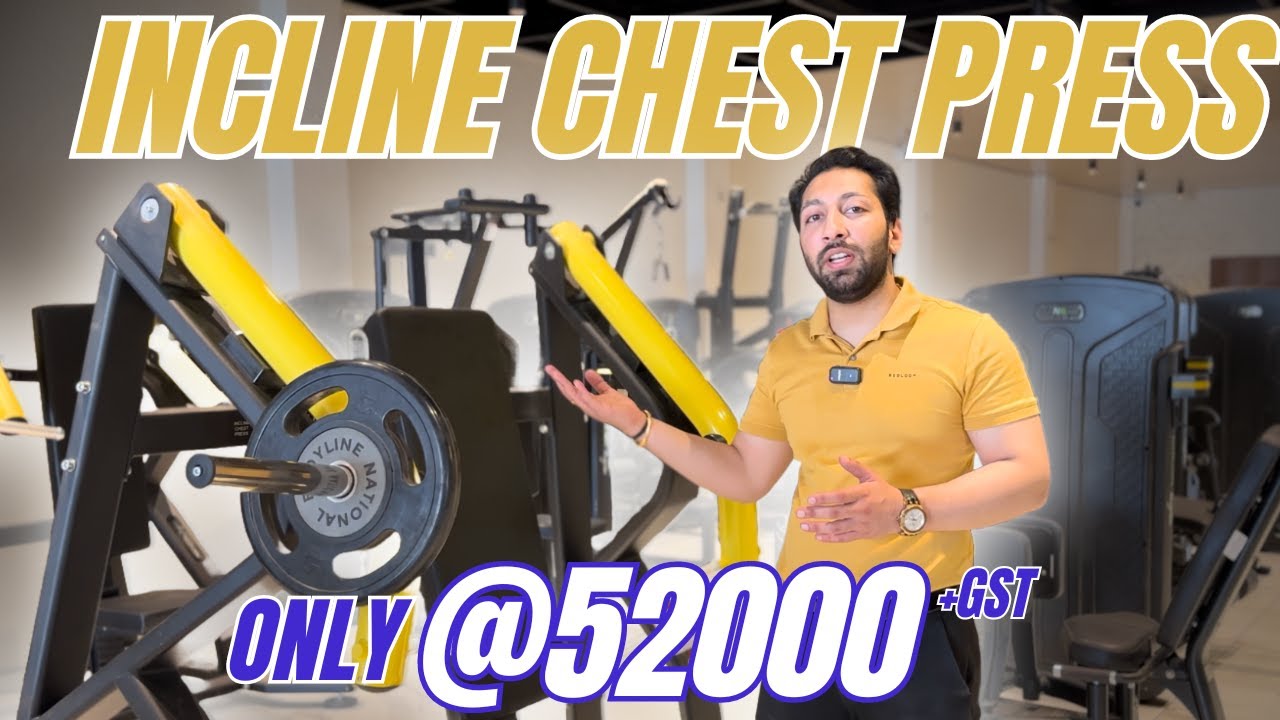 Ultimate Upper Body Power: Incline Chest Press Machine | Free Weight ...
