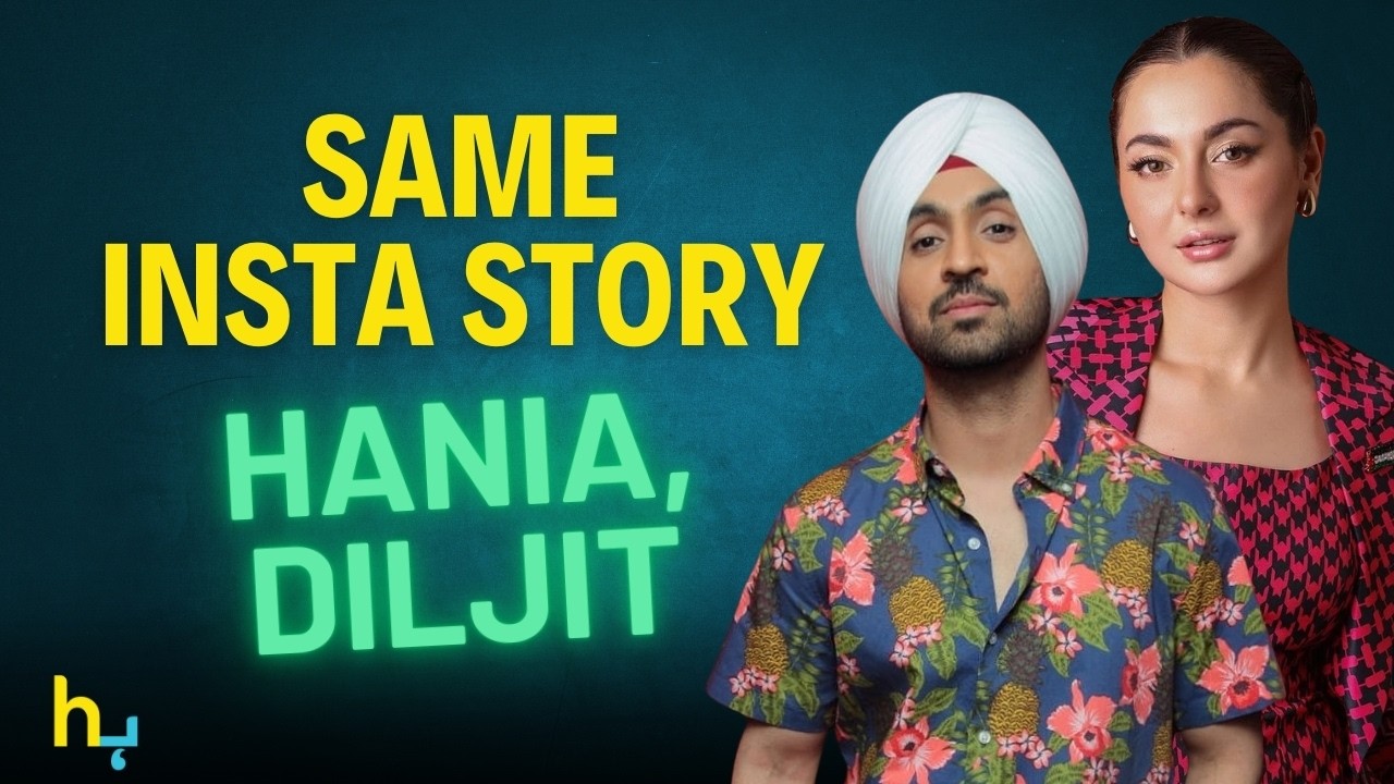 Hania & Diljit’s Similar Insta Story Sparks Speculation – Movie Or Song ...