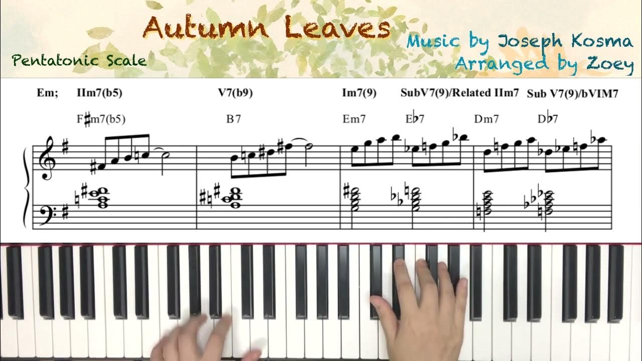 [Pentatonic] "Autumn Leaves" - YouTube