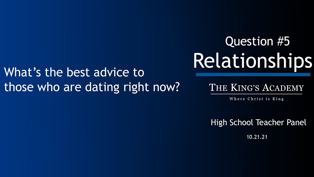 What is your Best Dating Advice? - YouTube