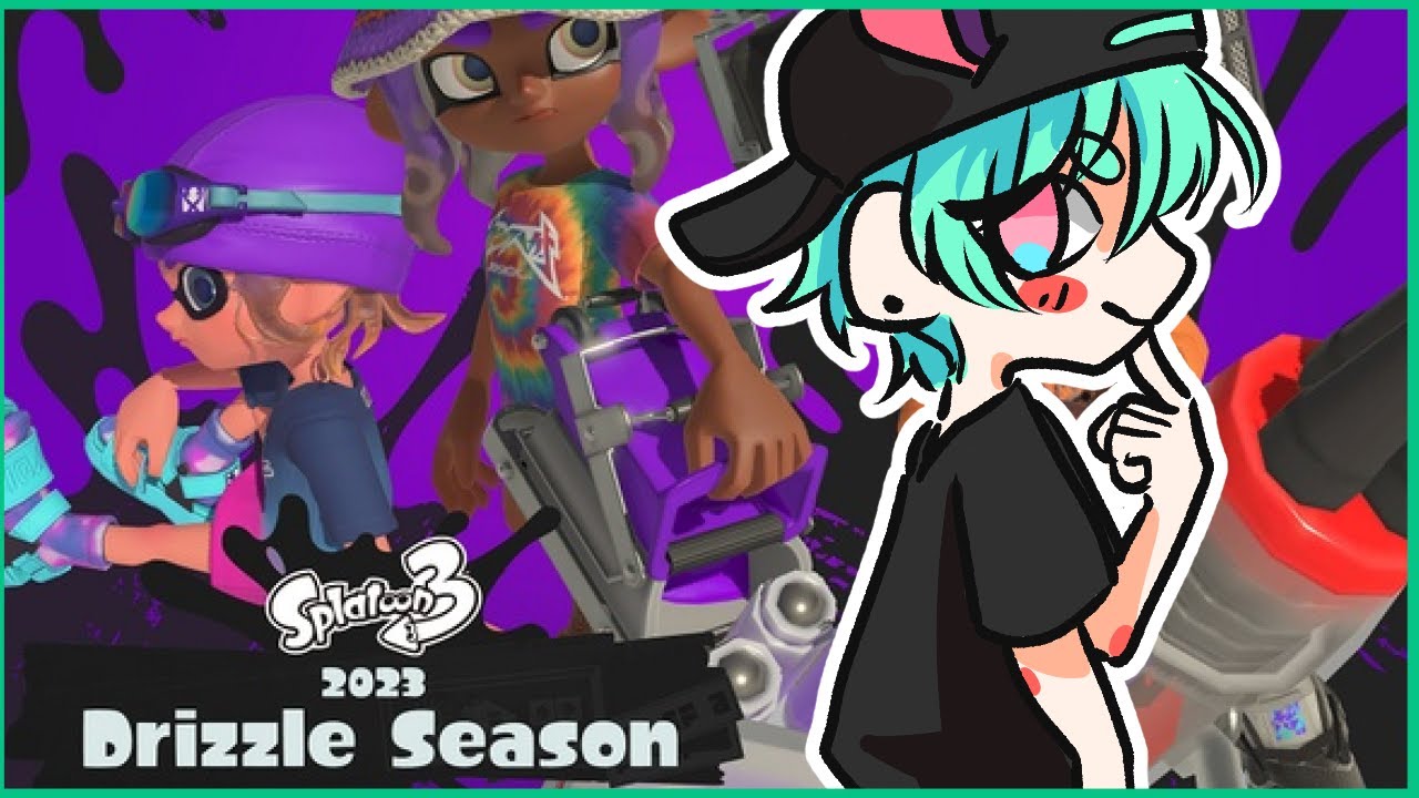 [Splatoon 3] Drizzle Season Drip Grind ! TsukiLive - YouTube