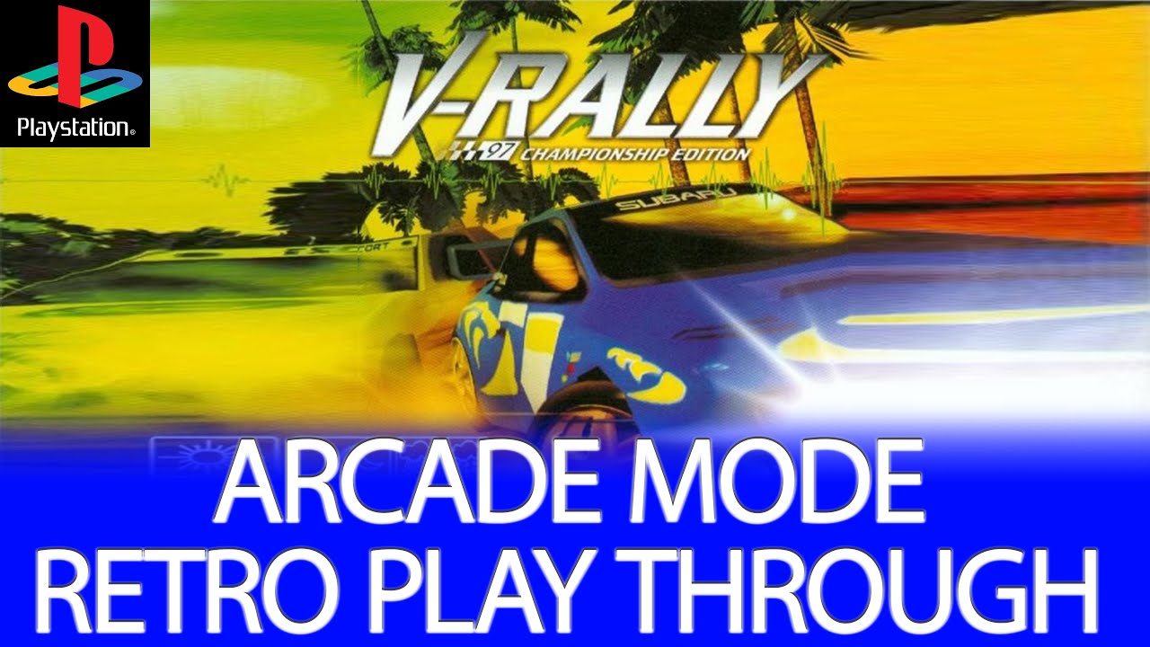 Original V-Rally 1997 Playstation Full Arcade Mode Longplay Retro Play ...