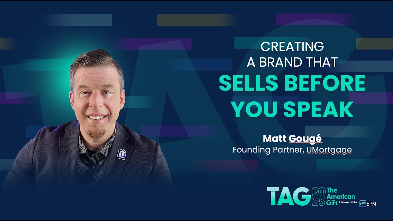 Creating a Brand that Sells Before You Speak | TAG 2025 with Matt Gouge ...