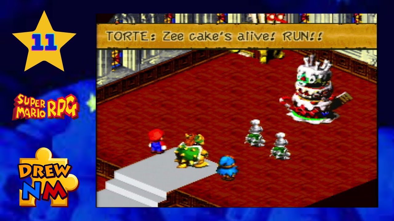 Let's Play and Voice – Super Mario RPG | "Zee cake is alive!!" - YouTube