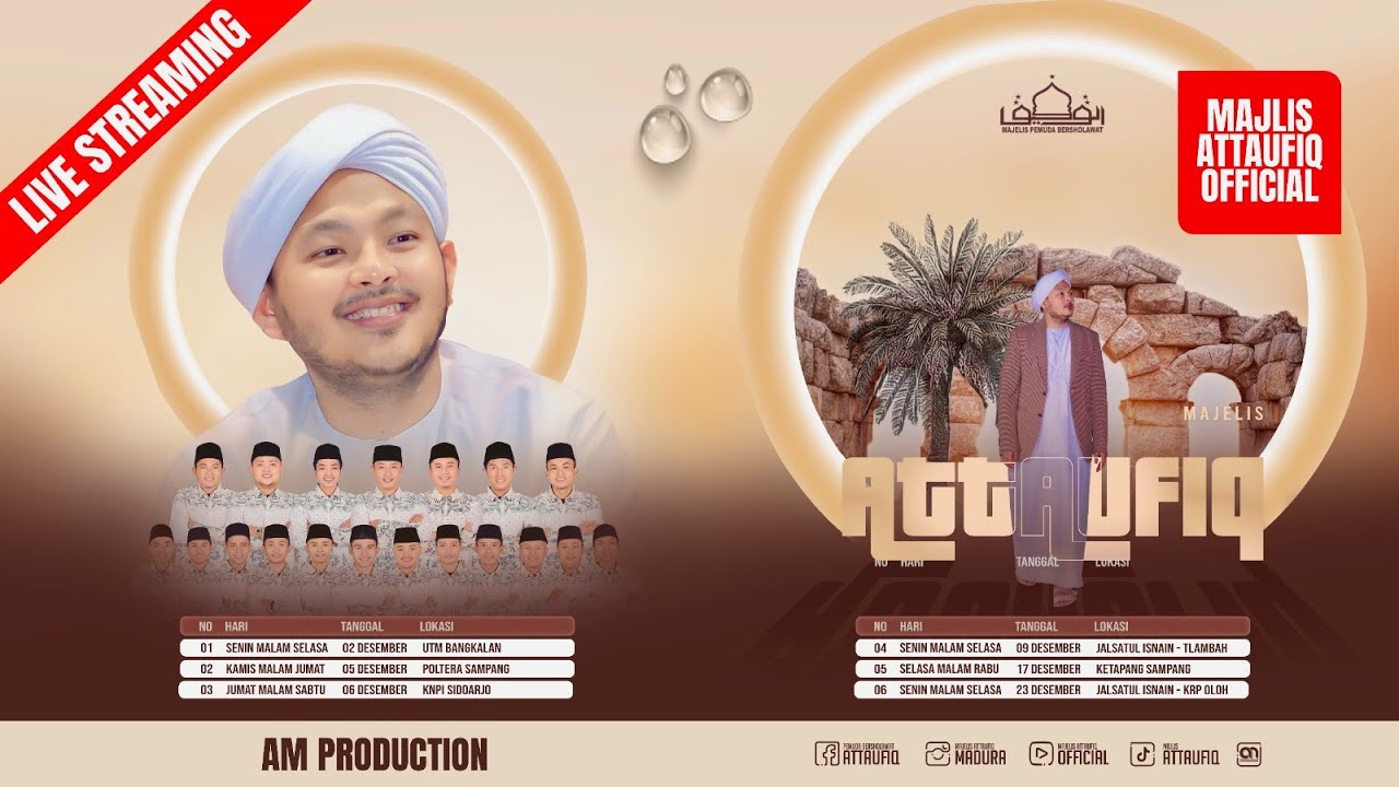 🔴JALSATUL ISNAIN MAJELIS ATTAUFIQ II TOBAI TENGAH SOKOBANAH SAMPANG ...