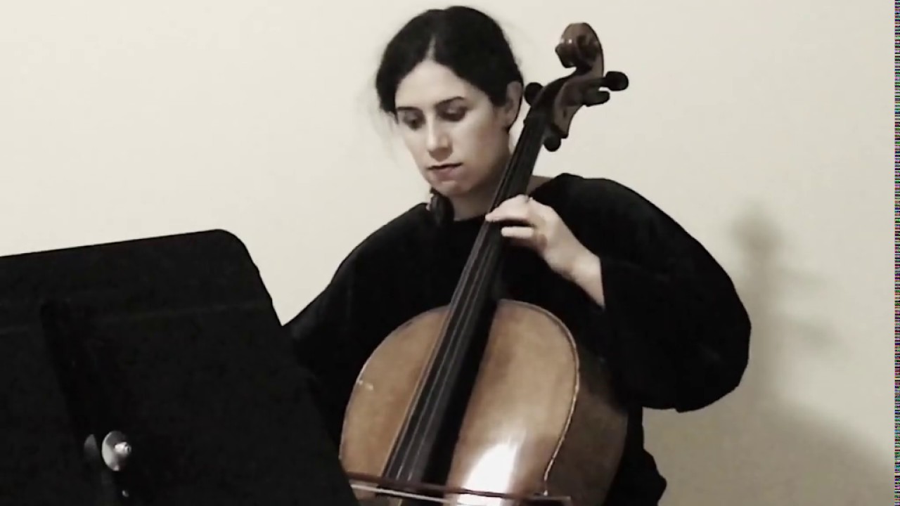 "Partita" for Solo Cello, mvt.4, Ahmet Adnan Saygun - YouTube